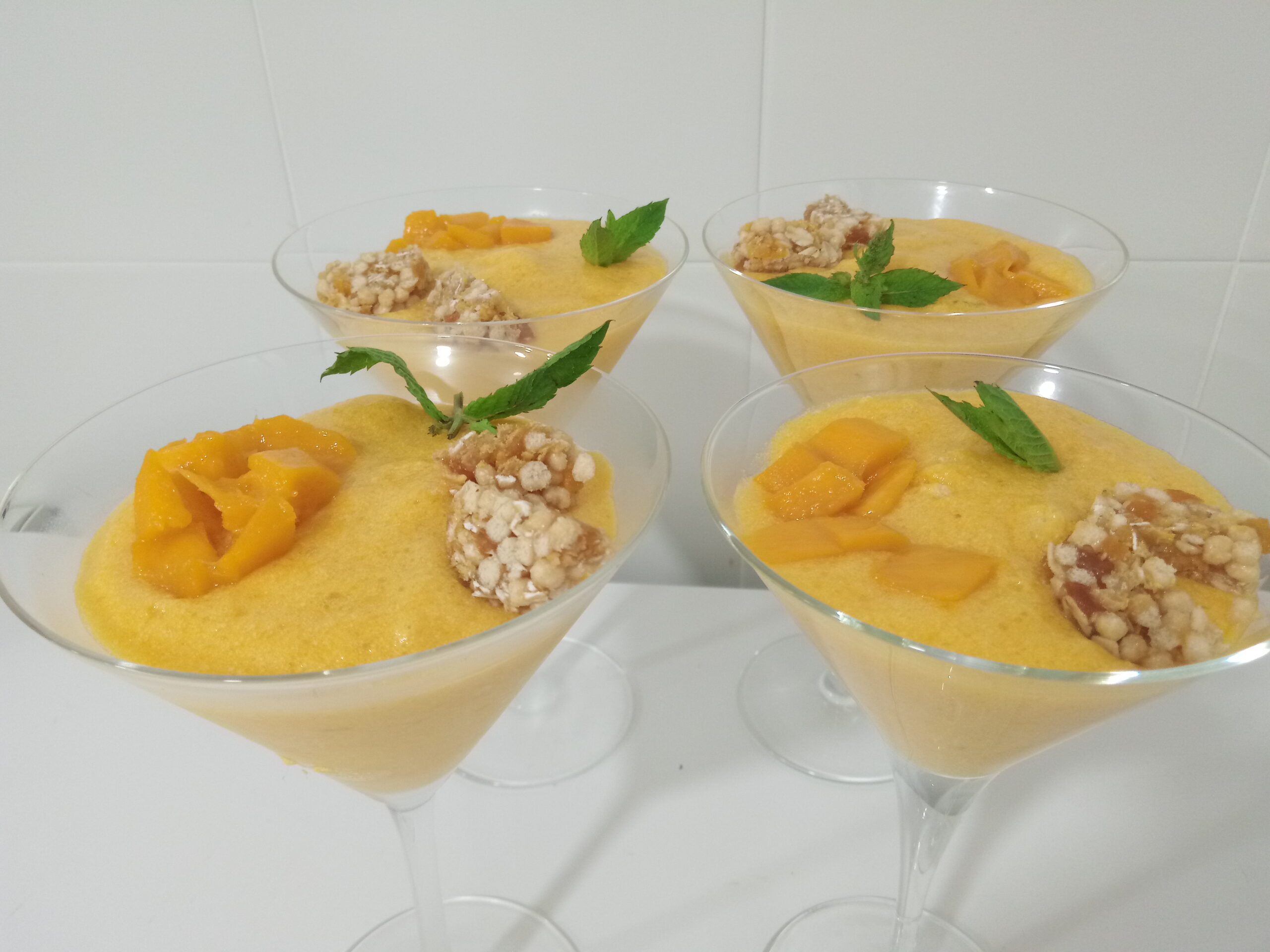 Mus de mango | Hogar Creativo